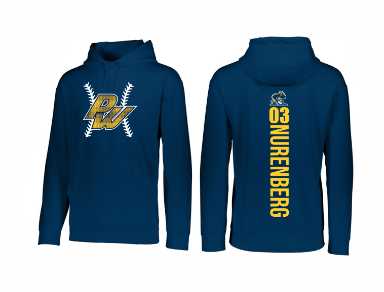 PW Baseball – Personalized Performance Fleece Hood – Creative Genius ...
