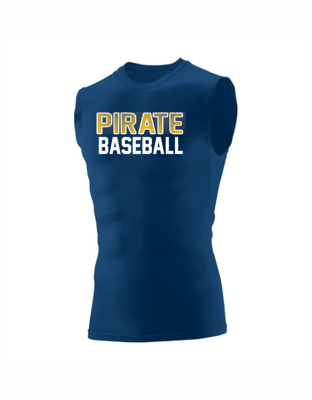 PW Baseball – Compression Sleeveless Tee – Creative Genius Designs