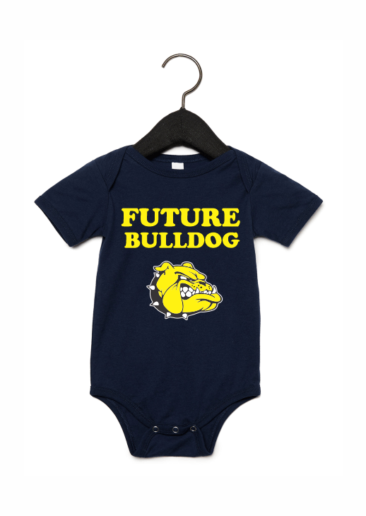 Hedke Bulldogs Future Bulldog Onesie – Creative Genius Designs