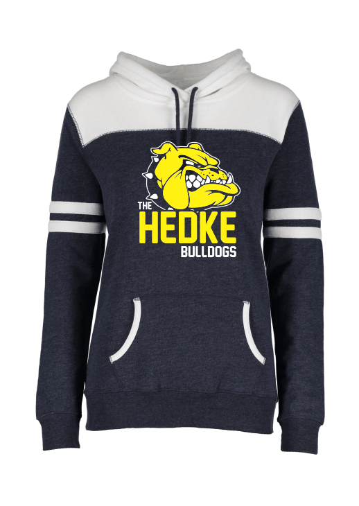 Hedke Bulldogs Ladies Varsity Hood – Creative Genius Designs