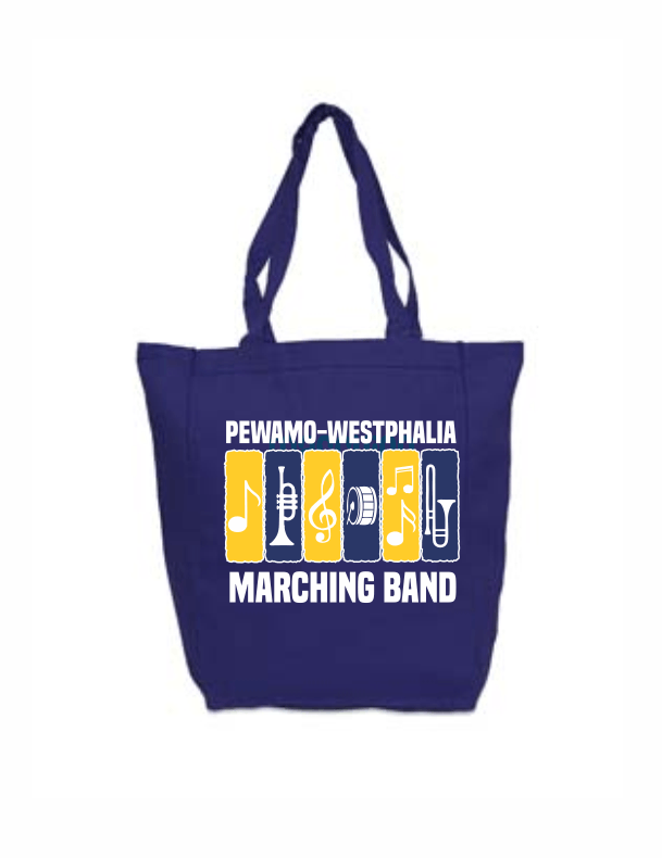 P-W Marching Band – Tote Bag – Creative Genius Designs