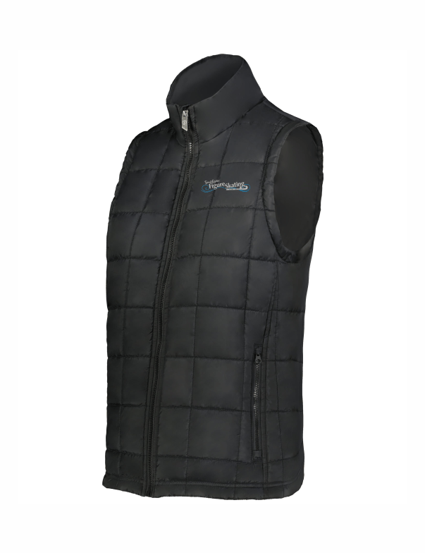 Southgate Figure Skating – Embroidered Puffer Vest – Creative Genius ...